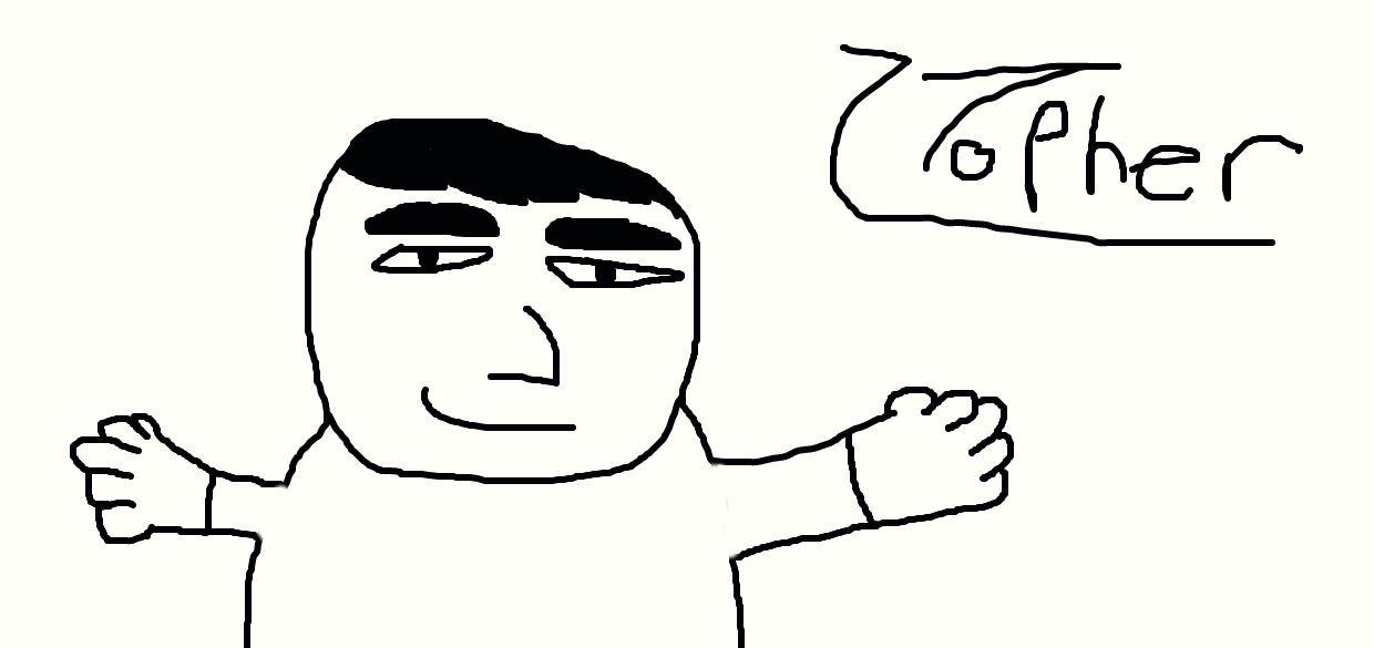 Smug Looking Guy by TopherDoesStuffs on DeviantArt