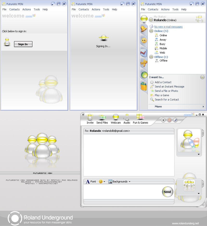 Futuristic MSN 6.2 by rolandolb on DeviantArt