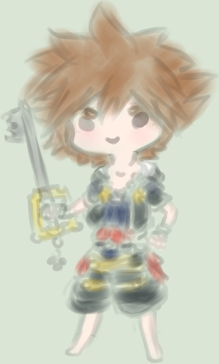 Sora Chibi Doodle by FeiFeiJi on DeviantArt