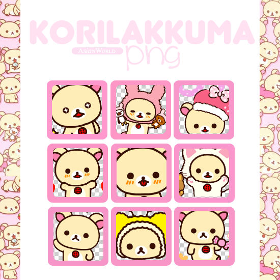 |Korilakkuma|png by AsianWorld on DeviantArt