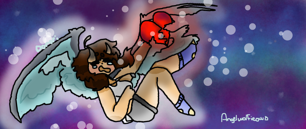 ~drowning angel~ + a lil info by AngelWolfieOWO on DeviantArt