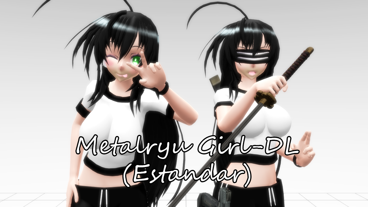 MMD metalryu Girl-DL Light Wolf by METALRYU on DeviantArt