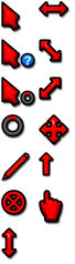 Red Cursors by blueskyredcloud on DeviantArt