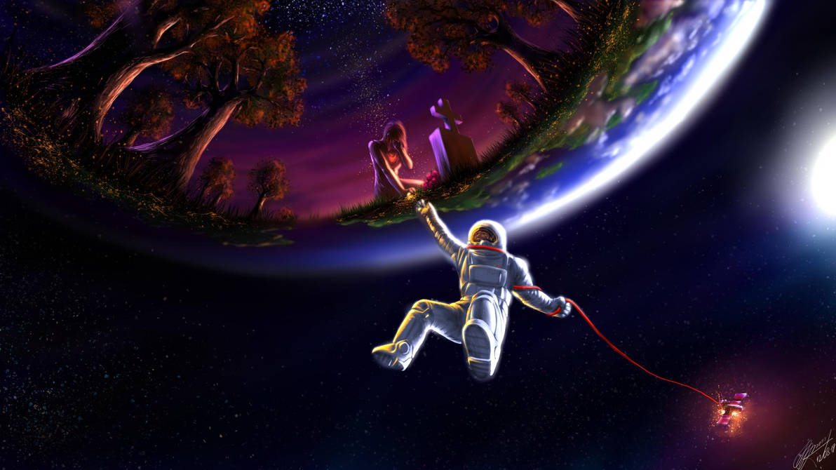 Space Oddity (inspired by D.Bowie) by TridMaSteR on DeviantArt