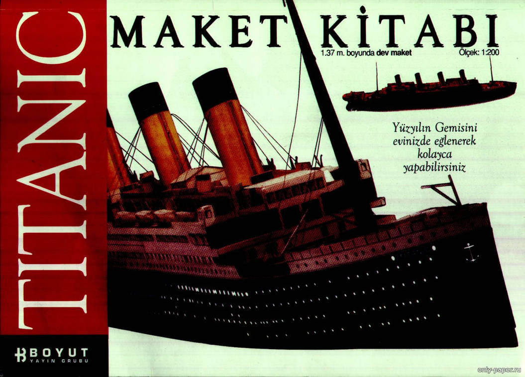 Titanic Papercraft (BOYUT) by AmandaRabbitskin on DeviantArt