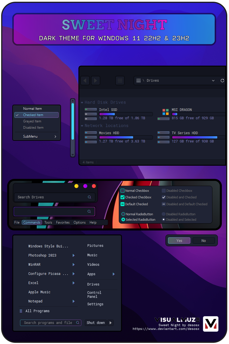 Windows 11 Themes on customizers-world - DeviantArt