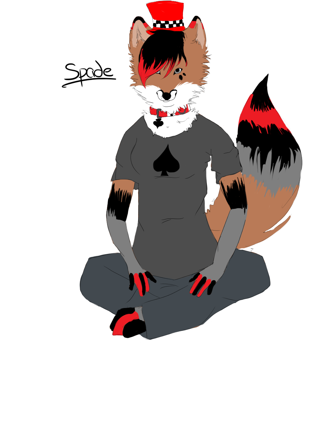 Spade Art Trade by batbytes on DeviantArt