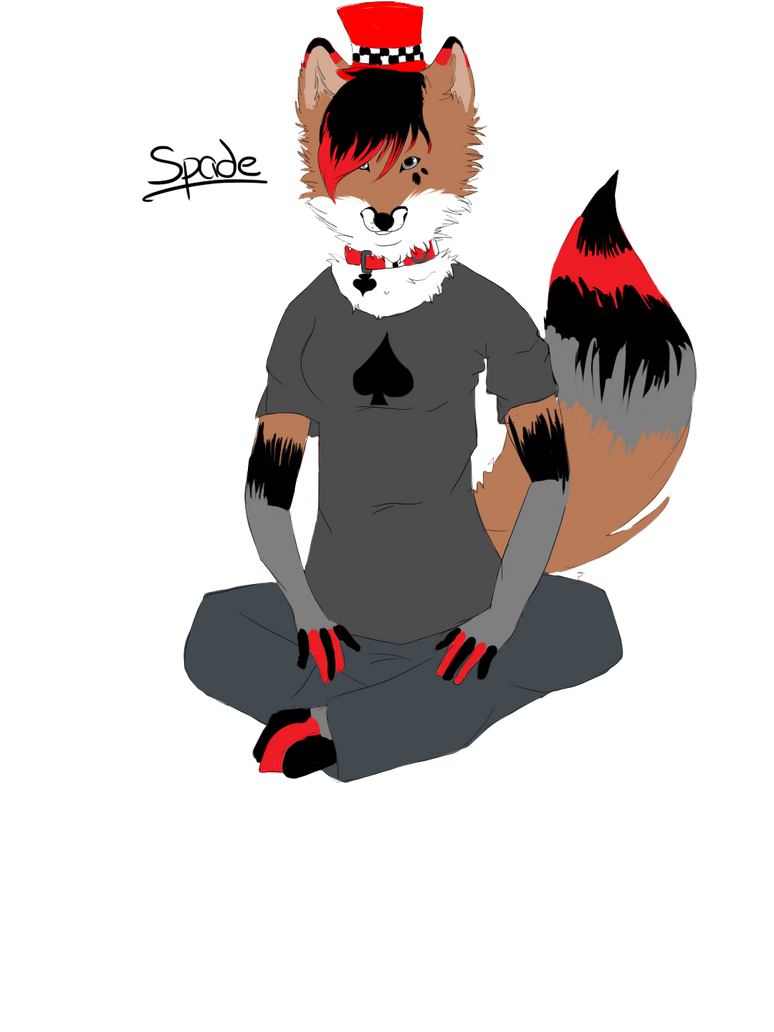 Spade Art Trade by batbytes on DeviantArt