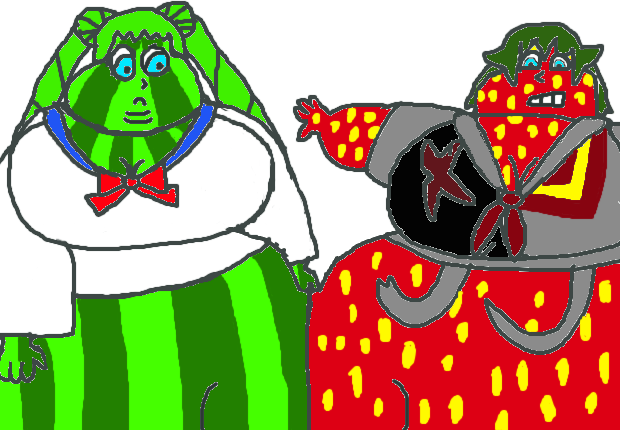 Fruit inflation girls. by Butterfox99 on DeviantArt