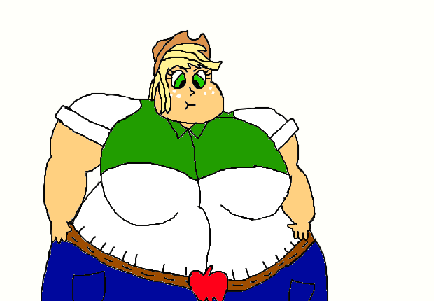 Cutie Fatty Applejack by Butterfox99 on DeviantArt