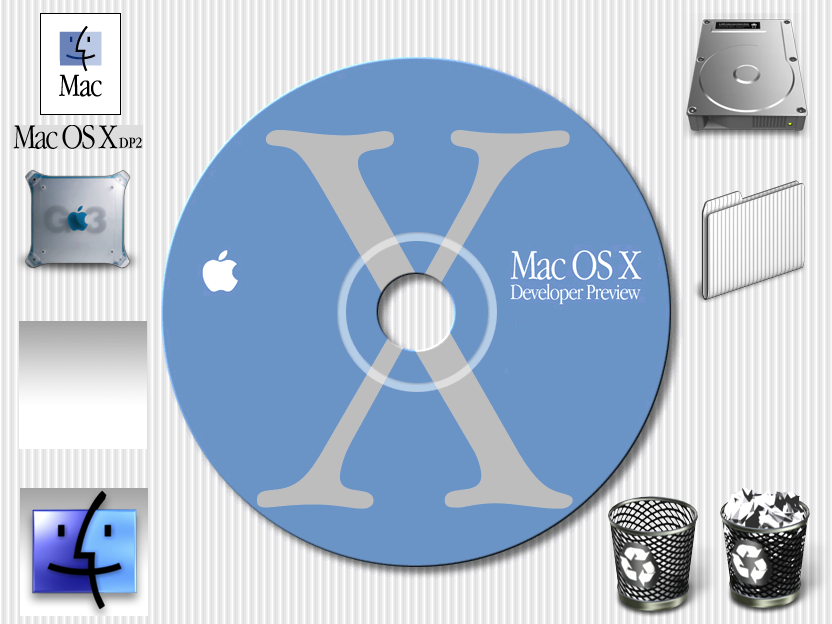 Mac OS X DP2 Beta Aqua Icons by celebi23 on DeviantArt