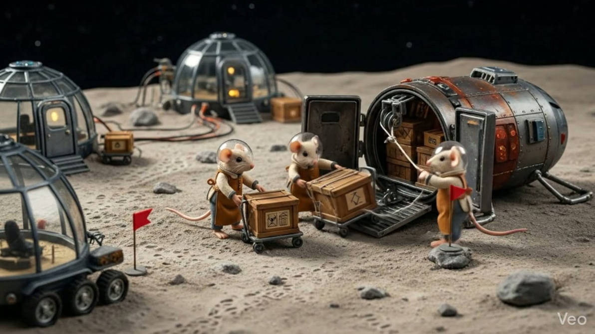 Moon Colony Supply Drop by TheArtfullEdge on DeviantArt