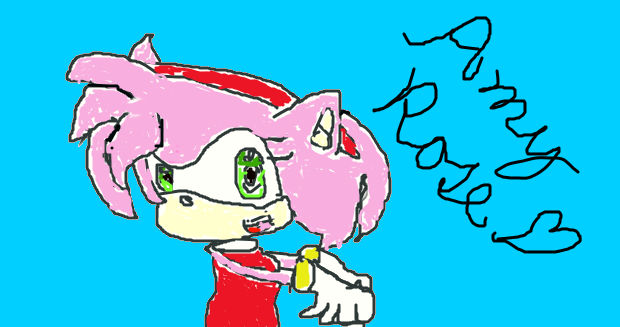 AMY ROSE CHIBI by ruby477 on DeviantArt