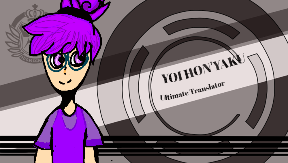 Danganronpa OC! Yoi Hon'yaku by GoodGollyShiba on DeviantArt