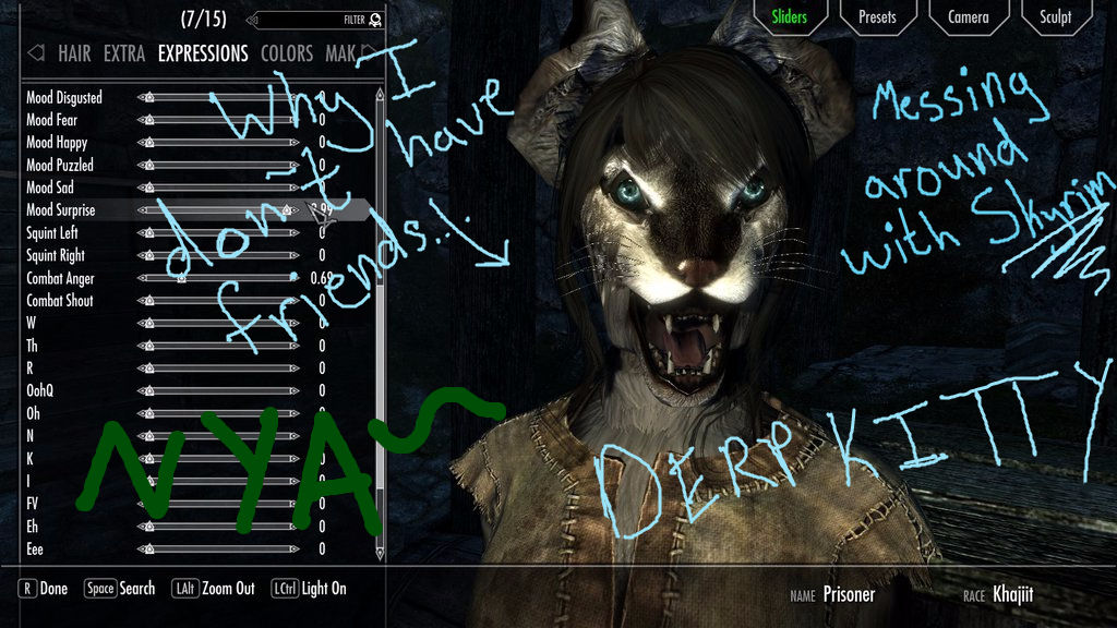 Skyrim Derp by Geeks4Squeaks on DeviantArt
