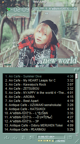 miku winamp skin 2 by virtual-fakeman on DeviantArt