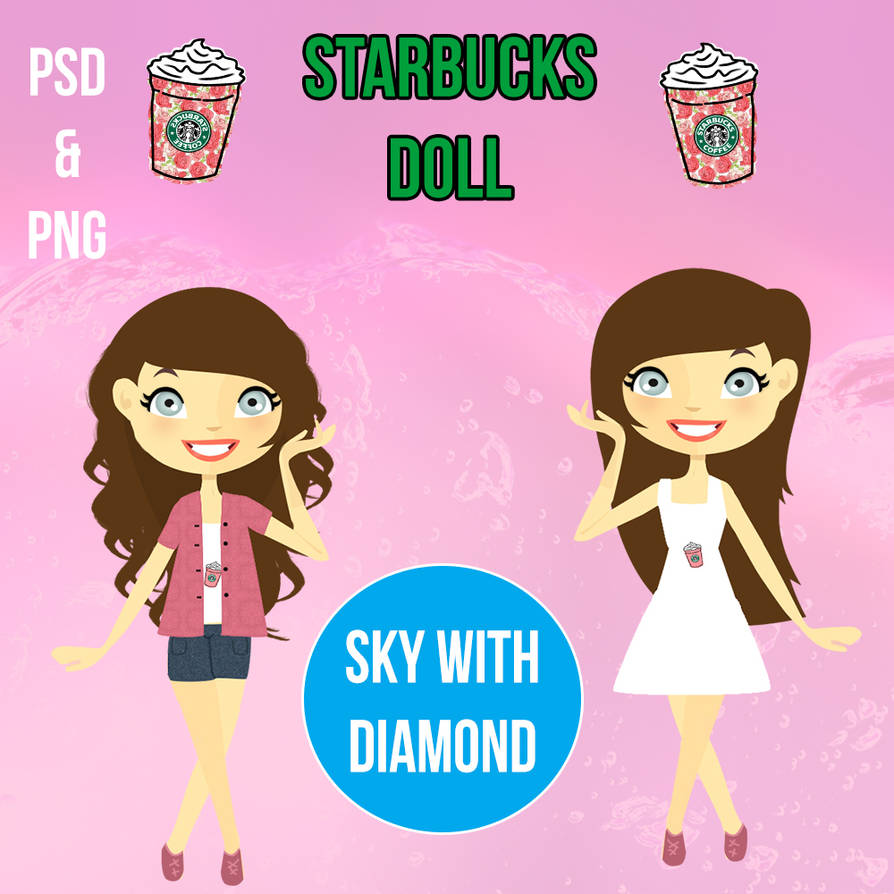 Starbucks Doll by Sky-with-Diamonds on DeviantArt