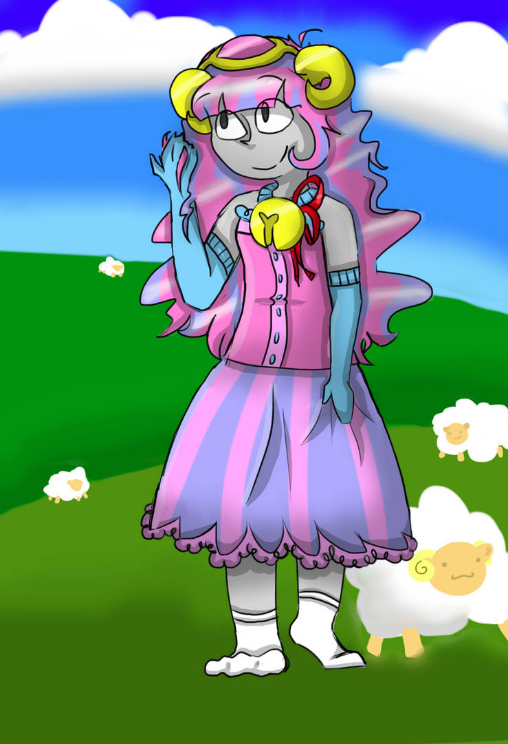 Sheepy Girl by cherrystar318 on DeviantArt