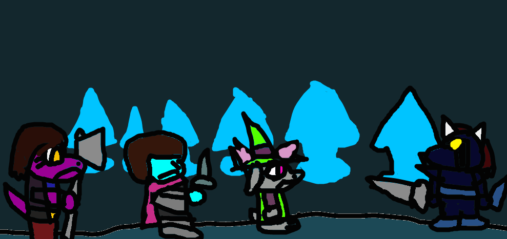 deltarune vs knight by videogamer312 on DeviantArt