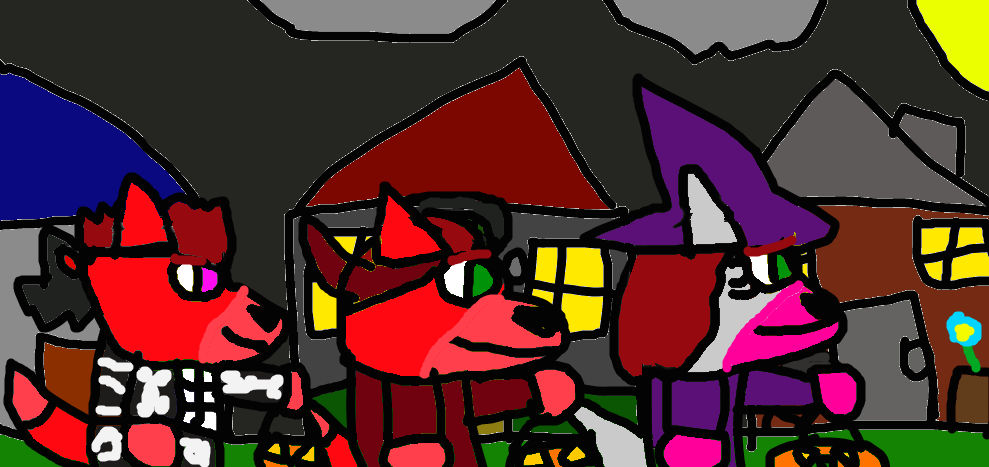 fnaf Halloween by videogamer312 on DeviantArt