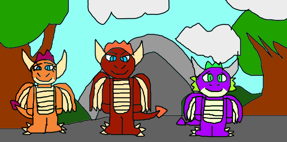 MLP dragons by videogamer312 on DeviantArt