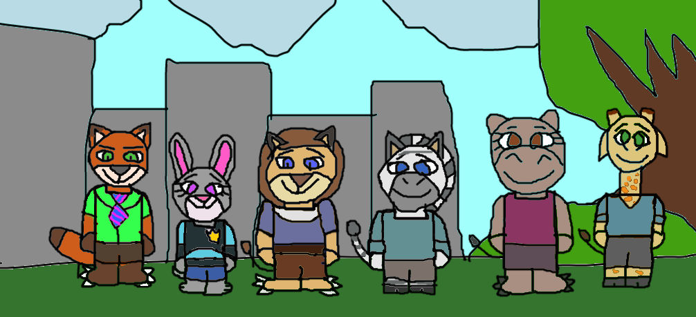 zootopia madegascar by videogamer312 on DeviantArt