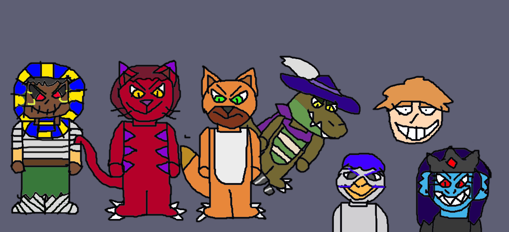 courage the cowardly dog villians by videogamer312 on DeviantArt