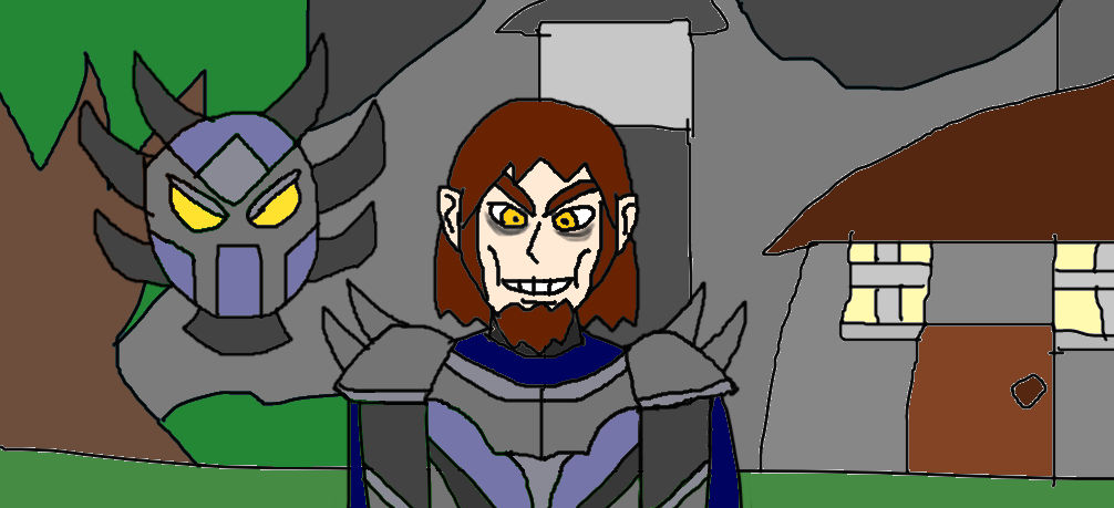 the chaos knight redrawn by videogamer312 on DeviantArt