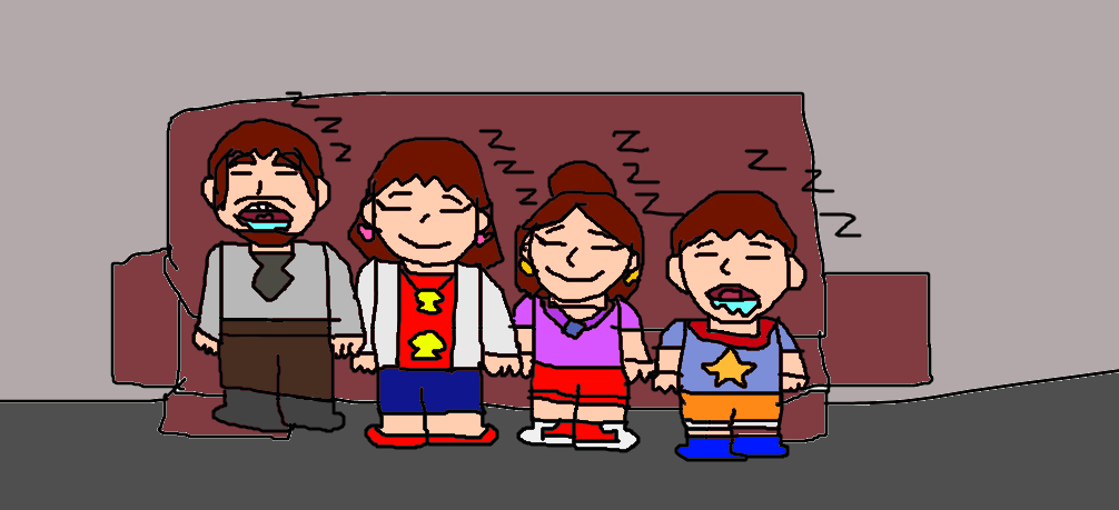 boringtons sleeping on the couch (request) by videogamer312 on DeviantArt