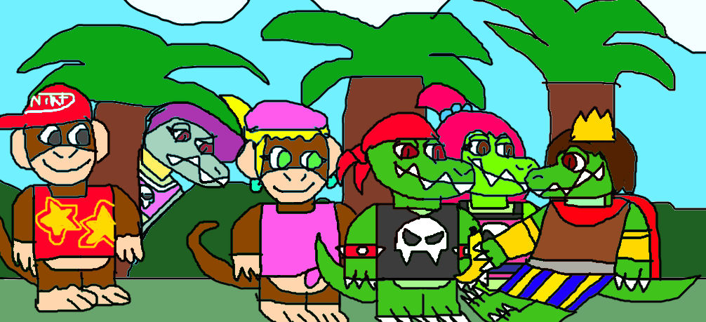 talking with a kremling prince by videogamer312 on DeviantArt