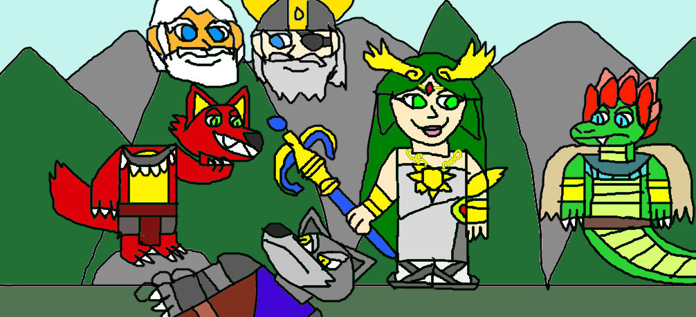 various dieties talking by videogamer312 on DeviantArt