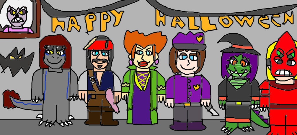 spooky haloween cosplay 2 by videogamer312 on DeviantArt