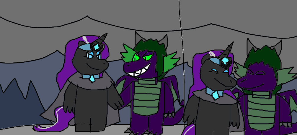 nightmare rarity and nightmare spike (commission) by videogamer312 on ...