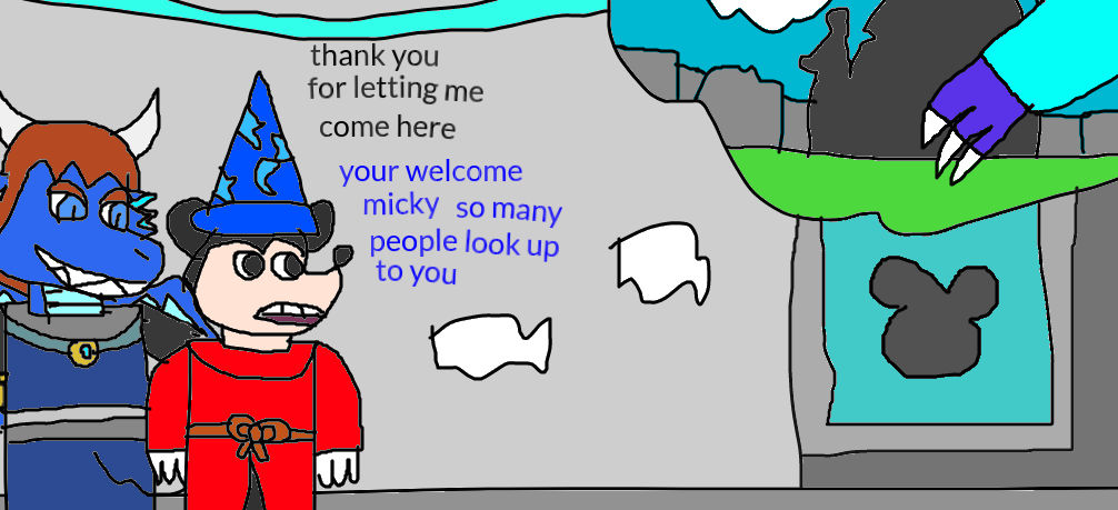 micky visits the mediaverse by videogamer312 on DeviantArt