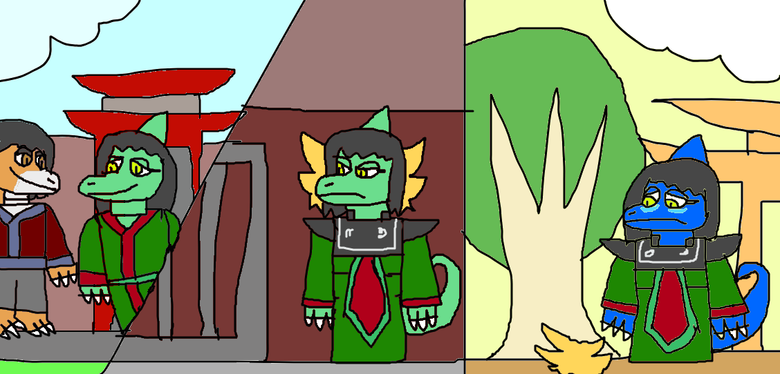 Kung fu panda chameleons past, present, and future by videogamer312 on ...