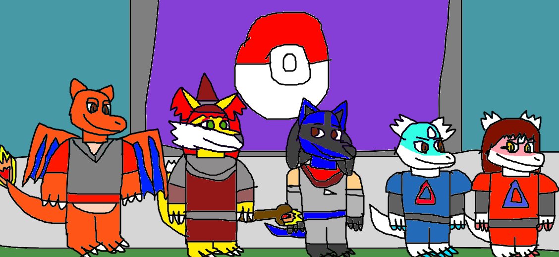 all my pokemon drawn together again by videogamer312 on DeviantArt