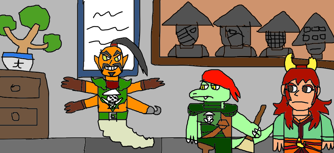 Learning about the forbidden five by videogamer312 on DeviantArt