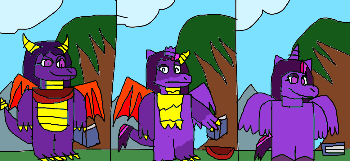 Spyro to Twilight (tf attempt) part 2/2 by videogamer312 on DeviantArt