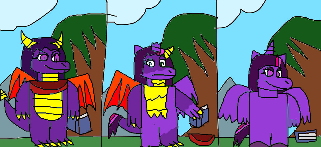 Spyro to Twilight (tf attempt) part 2/2 by videogamer312 on DeviantArt