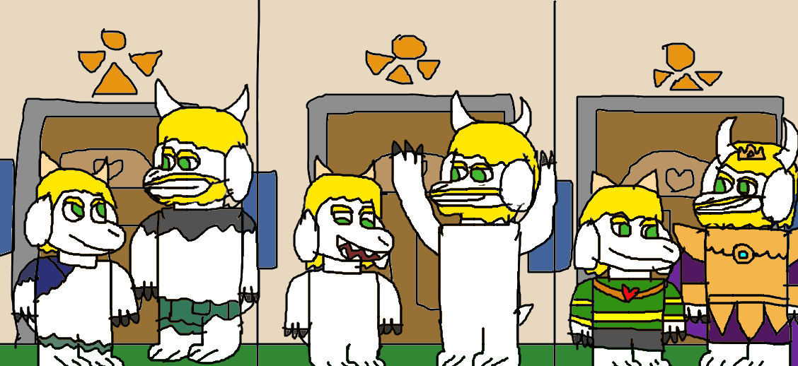Asgore and Asriel (tf attempt) part 2/2 by videogamer312 on DeviantArt