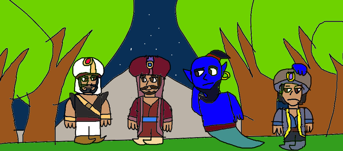 two other Arabian story protagonists in agrabah by videogamer312 on ...