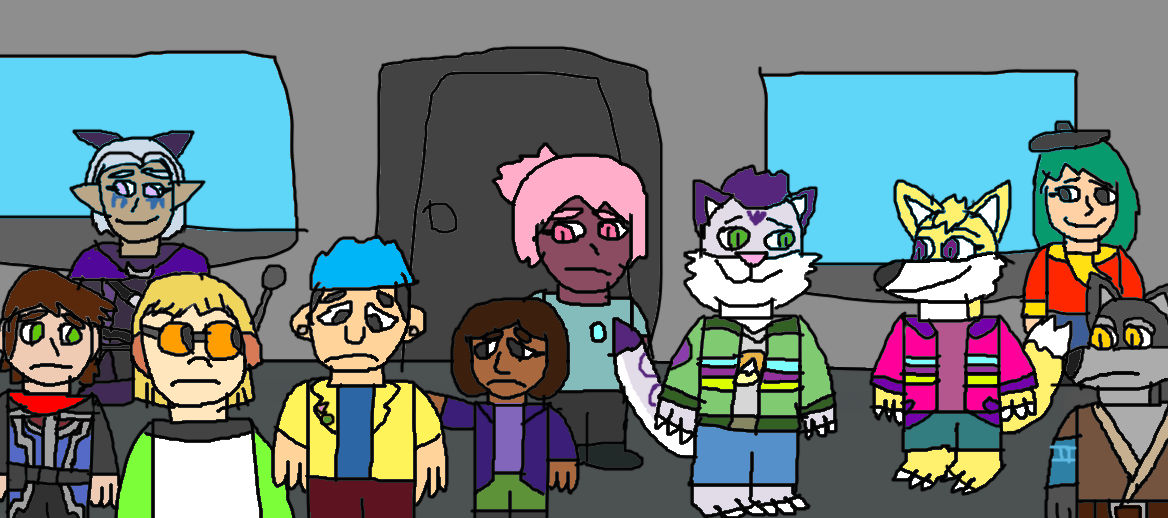 netflix characters together by videogamer312 on DeviantArt