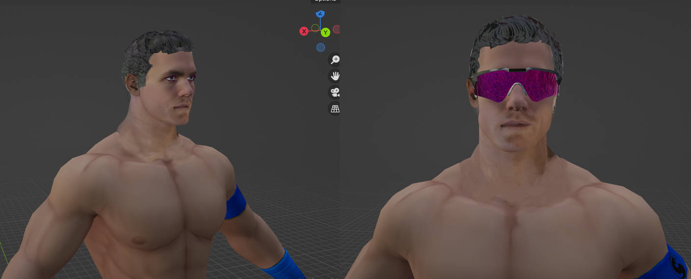 Johnny mortal kombat alternate head option by glowattack2 on DeviantArt