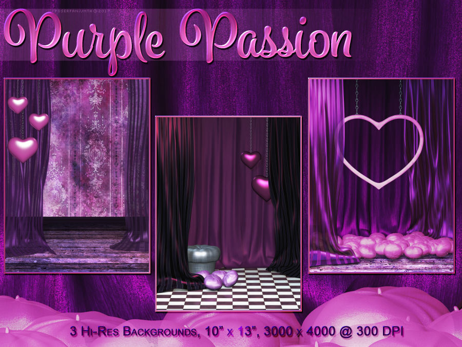 Purple Passion Backgrounds by poserfan on DeviantArt