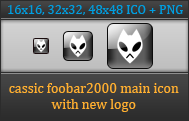 Classic foobar2000 main icon with new logo by a0x on DeviantArt