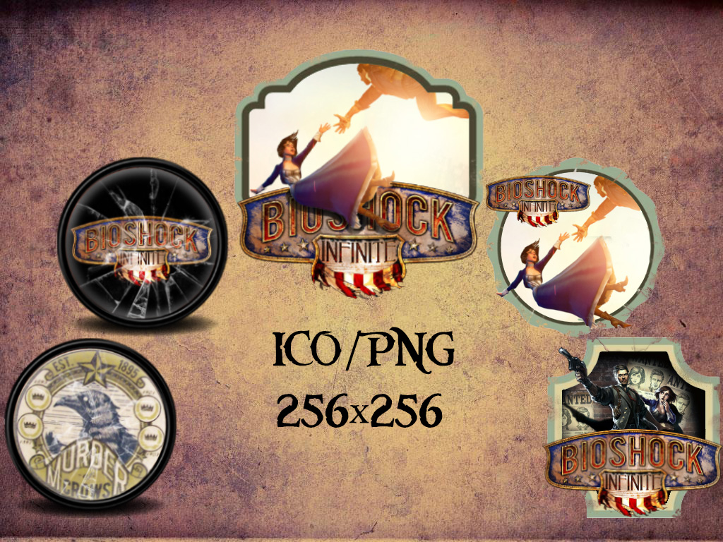 Bioshock infinite - icon pack by XxVirgoxX on DeviantArt