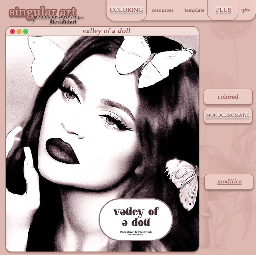 VALLEY OF A DOLL - PSD PHOTOSHOP by peonyrush on DeviantArt
