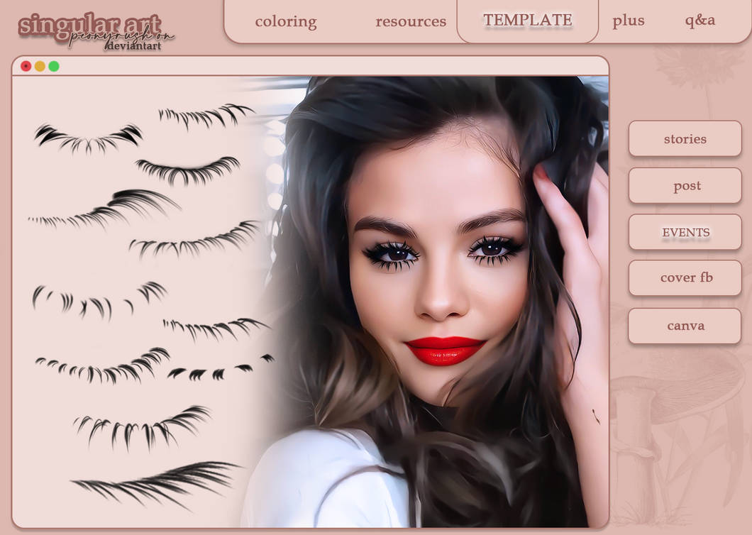 lower lashes nr.1 by peonyrush on DeviantArt