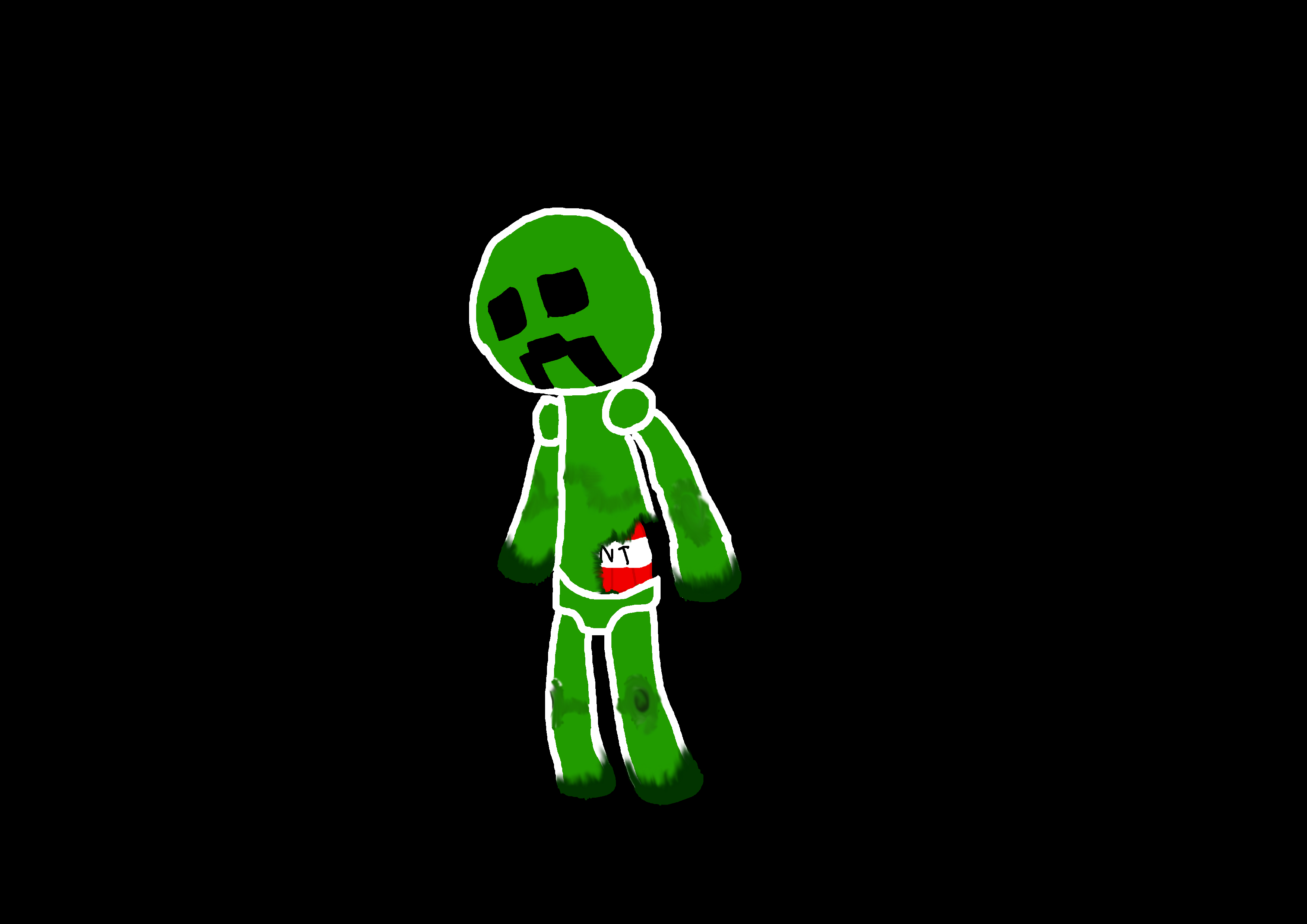 Chibi-Bot-Creeper Skin by ohm159 on DeviantArt