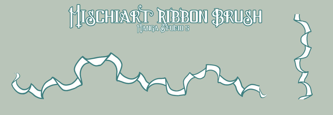 Custom Manga Studio Brush: Ribbon by MischiArt on DeviantArt